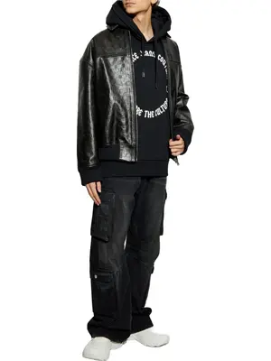 Versace Logo-print Hoodie - Black