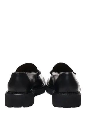 DOUCAL'S Calfskin Loafers - Black