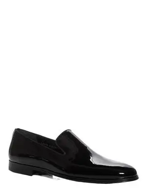 Magnanni Laken Smoking Slippers - Black