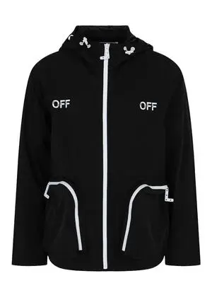 OFF-WHITE Off Stampe Minimal Windbreaker Jacket