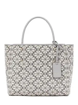Kate Spade New York Spade Flower Jacquard Tote Gray Multi