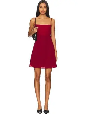 TYLER MCGILLIVARY Lyla Dress - Burgundy