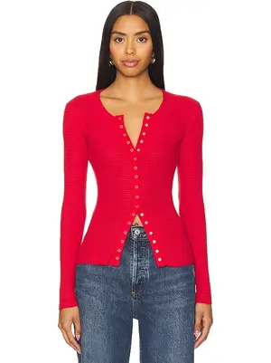 Free People X Intimately Fp Going Places Cardi - Cherry Crush