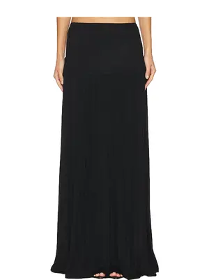 Lioness Field Of Dreams Maxi Skirt - Onyx