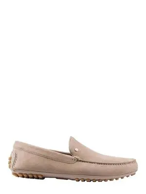 Stefano Ricci Suede Driving Shoes - Medium Beige