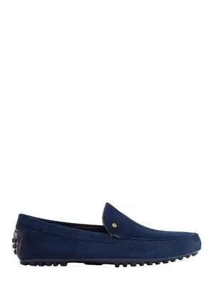 Stefano Ricci Suede Driving Shoes - Navy