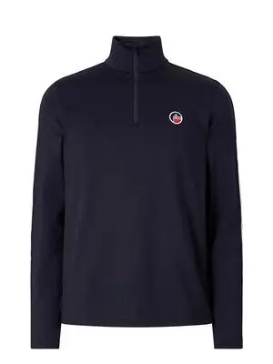 Fusalp Logo-appliquéd Stretch-jersey Base Layer - Blue