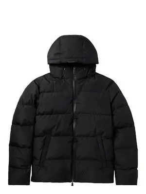 Herno Quilted Padded Shell Down Jacket - Black