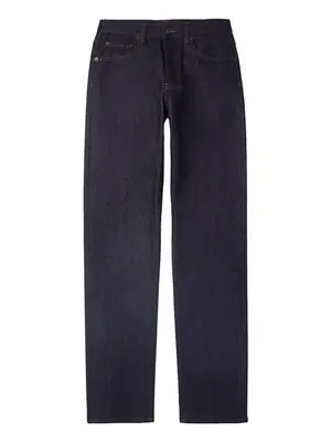 Loro Piana Kamen Straight-leg Cashdenim® Jeans - Blue