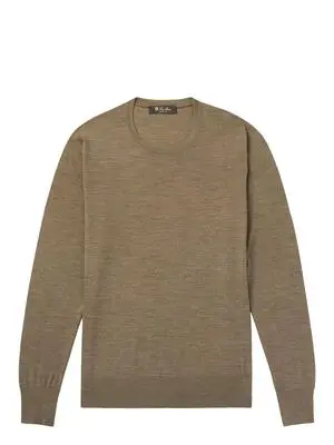 Loro Piana Wish® Virgin Wool Sweater - Brown