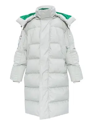 Lacoste Padded Coat - White