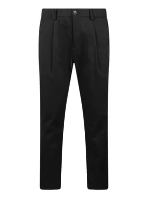 Herno Straight-leg Chinos - Black