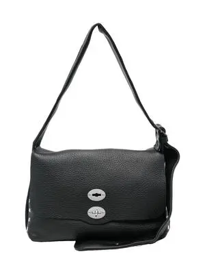 ZANELLATO Zanellato Medium Postina Shoulder Bag Black