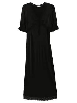 Rixo Annina Midi Dress - Black
