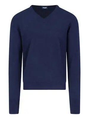DRUMOHR V-neck Sweater - Blue