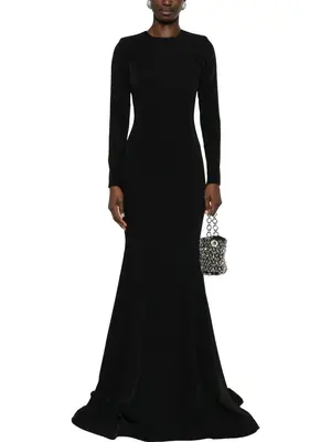 CRISTALLINI Erini Maxi Dress - Black