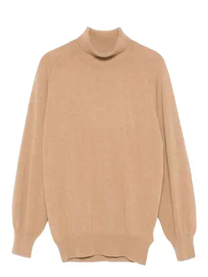 Khaite Percy Cashmere Sweater - Camel