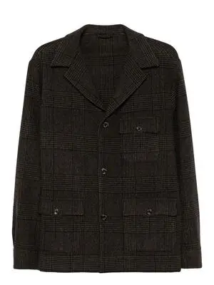 FINAMORE 1925 Wool Single Breasted Jacket