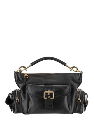 Chloé Shiny Leather Camera Bag - Black