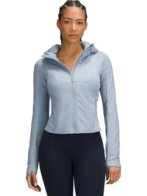 Lululemon Push Your Pace Jacket Concrete Blue