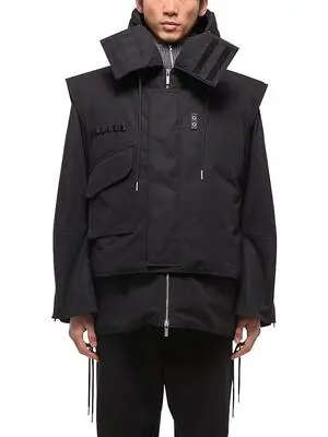 Helmut Lang Artic Double Puffer Jacket - Black