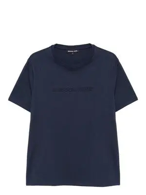 Michael Kors Logo-embossed T-shirt - Blue