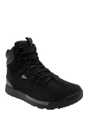 Lacoste Urban Breaker High-top Sneakers - Black