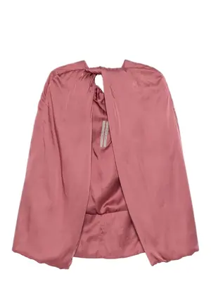 Rick Owens Masto Cape - Pink