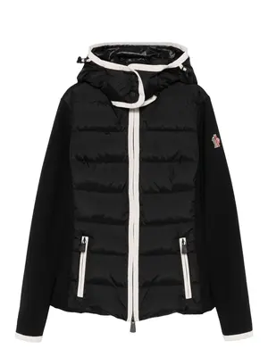 Moncler Padded Zip-up Jacket - Black