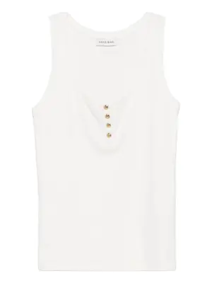 ANINE BING ANINE BING Alessia Tank Top White