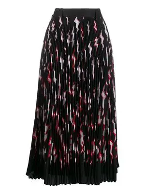 Prada Pleated Skirt - Black