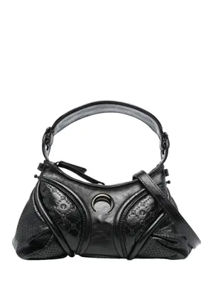 MARINE SERRE Mini Futura Tote - Black