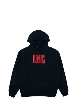 PLEASURES Stretch Premium Hoodie - Black