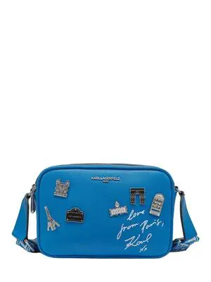 Karl Lagerfeld Paris Maybelle Crossbody - Pathalo Blue