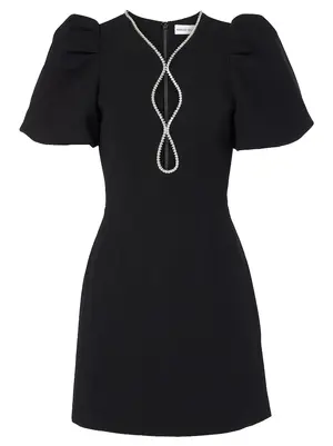 Rebecca Vallance Estella Embellished Mini Dress - Black