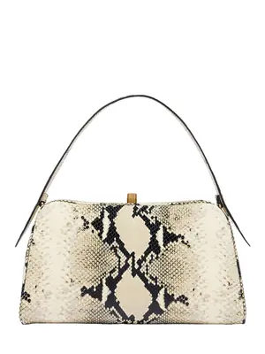 Khaite Cate Snake-effect Leather Shoulder Bag - Multicoloured