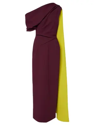 ROKSANDA Roksanda Maite One-Shoulder Crêpe Gown Red