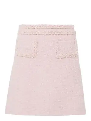 Giambattista Valli High-rise Mini Skirt - Pink