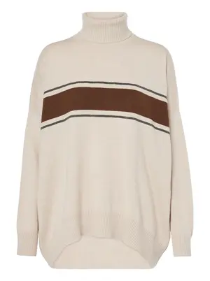 BRUNELLO CUCINELLI Brunello Cucinelli Wool, Cashmere, And Silk Sweater