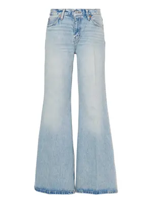 RE/DONE Baggy Flared Jeans - Blue