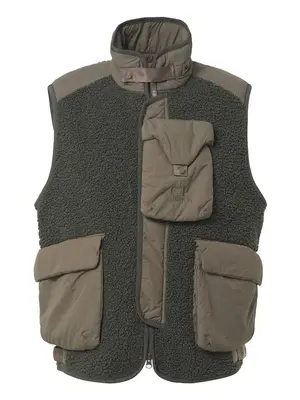 C.P. COMPANY Fleece Vest - Green
