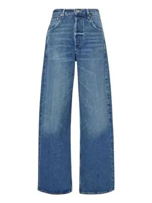 Citizens Of Humanity Ayla High-rise Wide-leg Jeans - Blue