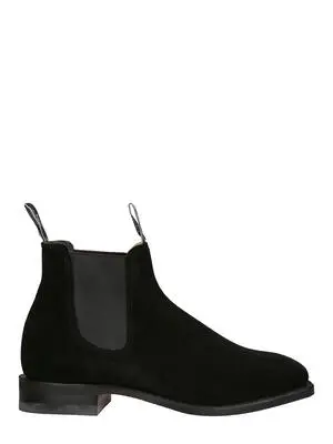 R.m. Williams Suede Ankle Boots - Black