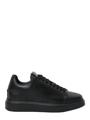 STINAA.J Stinaa.j Hugo Leather Lace-Up Orthopedic Sneakers Black