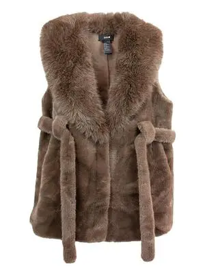 SURELL Surell Faux Fur Vest