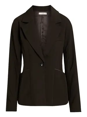 Co Faille Blazer - Black