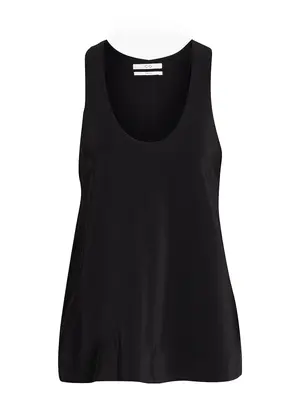 Co Crepe Tank - Black