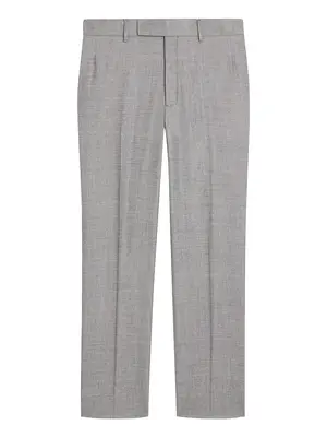 Gabriela Hearst Ernest Wool And Cashmere-blend Suit Pants - Gray