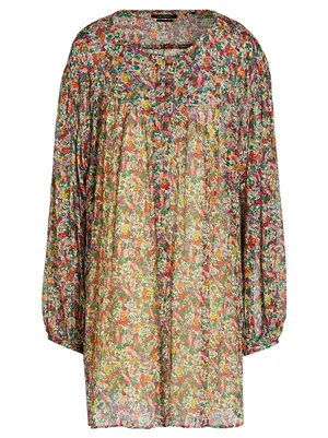Isabel Marant Orion Floral-print Mini Dress - Multicolor