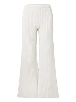 Gabriela Hearst Nada Flared Pants - Ivory